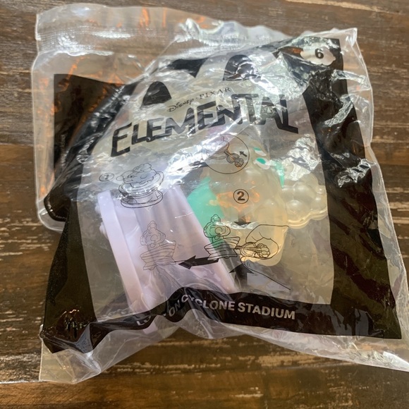 Disney | Toys | 223 Mcdonalds Happy Meal Toy 6 Disney Pixar Elemental ...